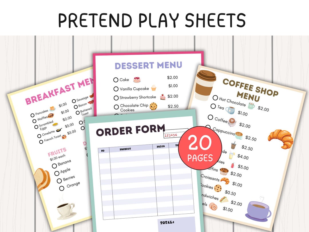 Printable Pretend Play Activity Sheets | Kids Imaginative Play | Police ...
