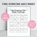 Find Someone Who Bingo – Fun Icebreaker Game for Office Parties, Family ...