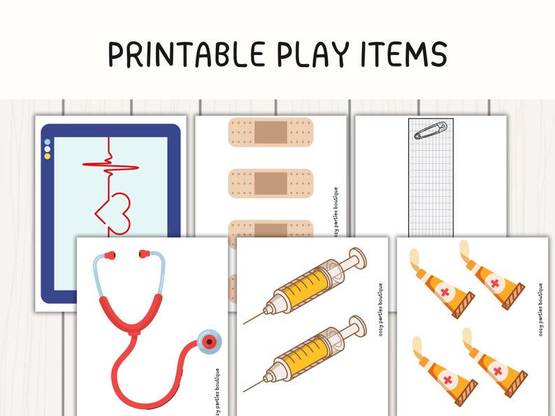 X-ray Pretend Pack Hospital Play Kids Doctor Dramatic Play Doctor Pretend Play Doctor Role Play ...