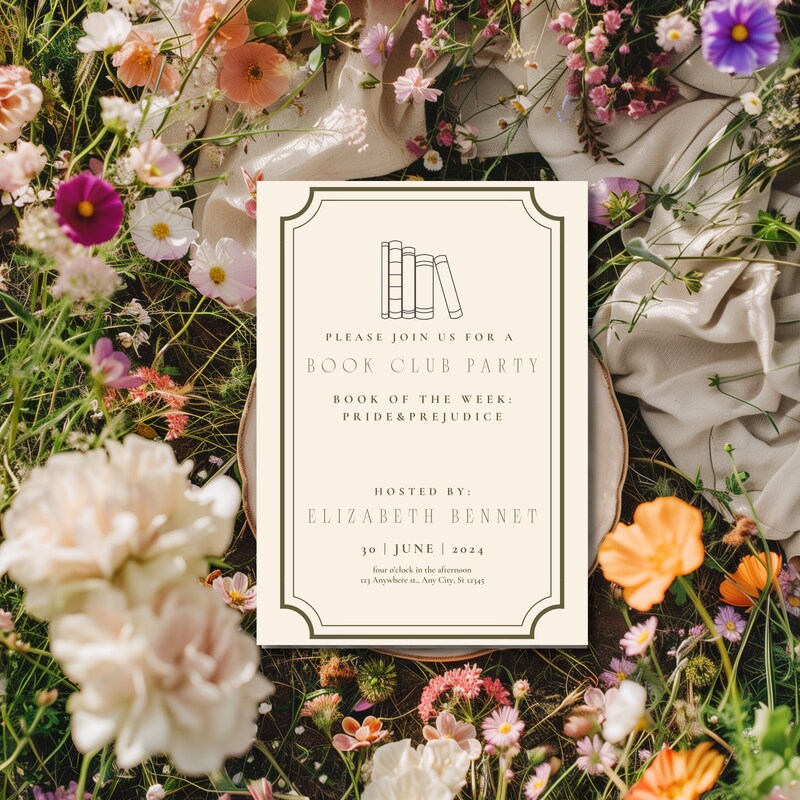 Book Theme Party - Etsy