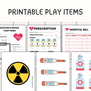 X-ray Pretend Pack Hospital Play Kids Doctor Dramatic Play Doctor Pretend Play Doctor Role Play ...