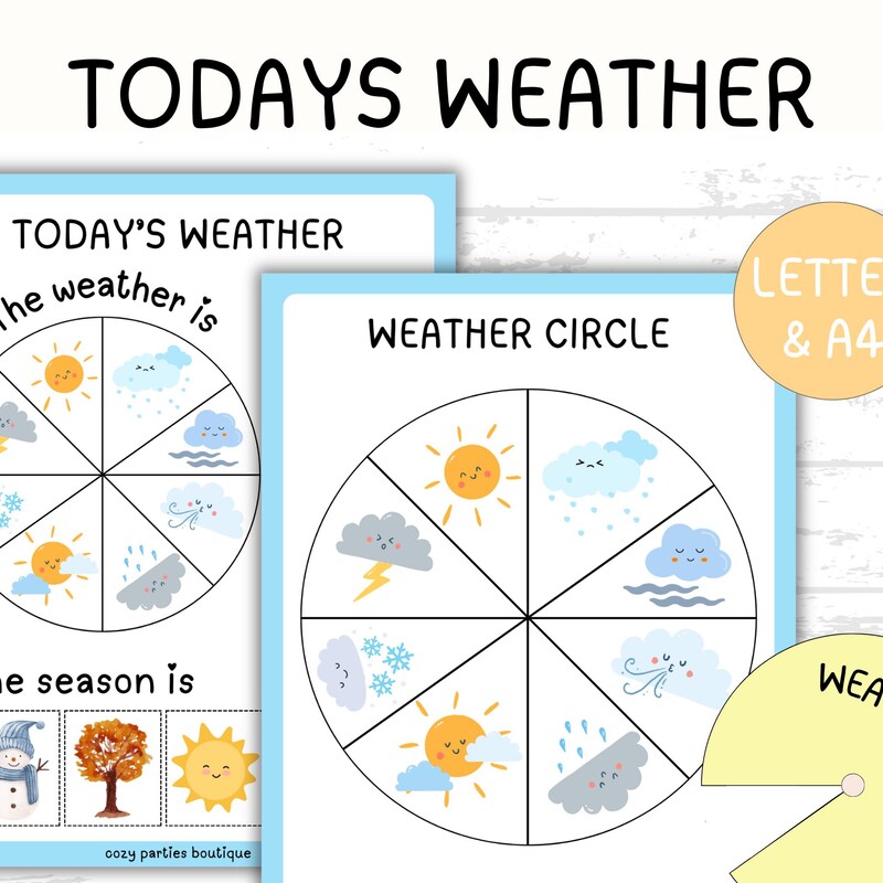Weather Wheel - Etsy