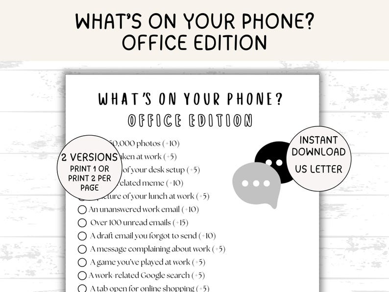 Get to Know You Game Office Team Building Icebreaker Activity What's on ...