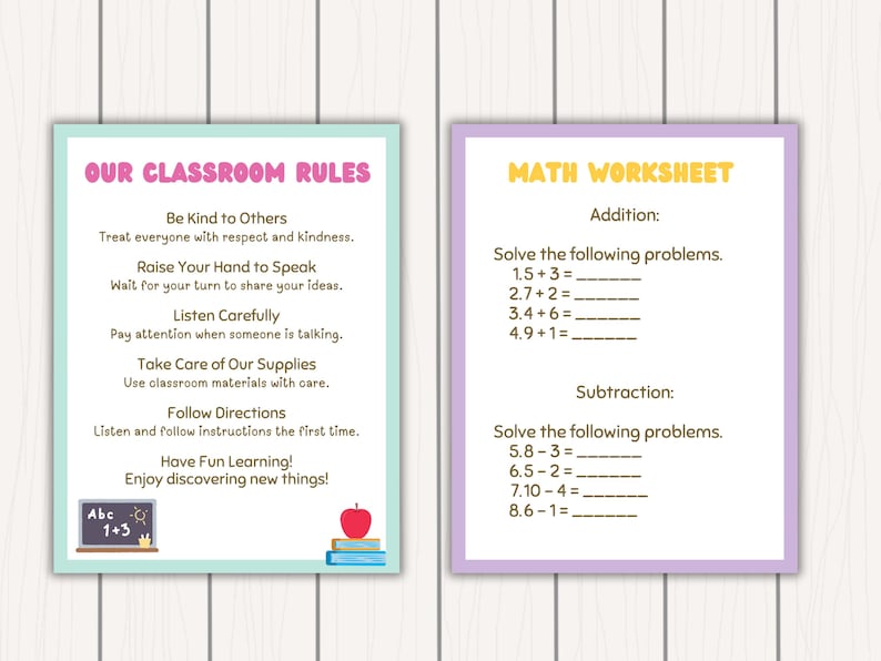 Teacher Printable Pretend Teacher Set Dramatic Play Imaginative Play ...