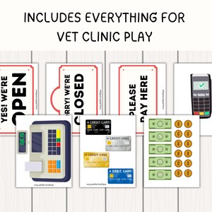 Printable Pretend Play Vet Set - Dramatic Play for Kids | Child ...
