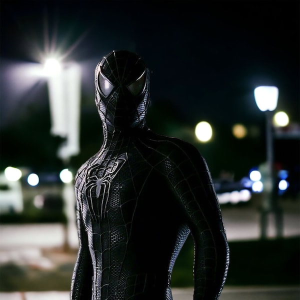 Spider Man Suit Black - Etsy