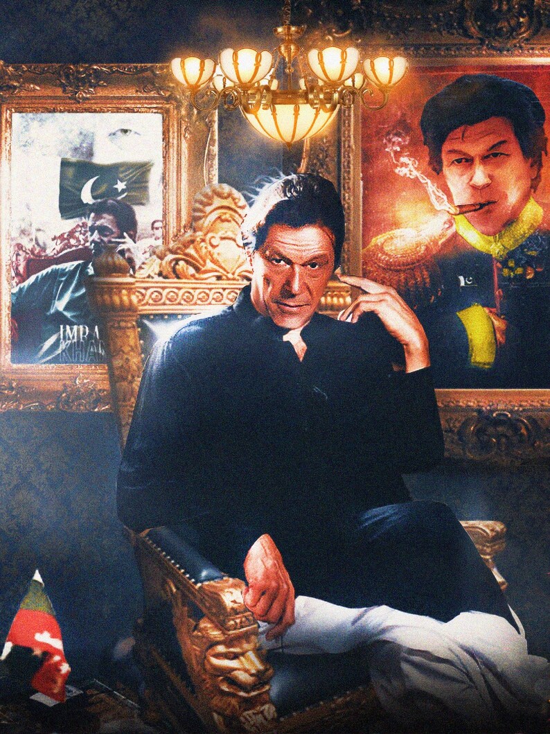 King Imran Khan Art Work Digital Download File - Etsy