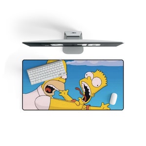 Tapis De Souris Simpson, Simpson Homer Bart Mouse Pad, Accessoire De ...
