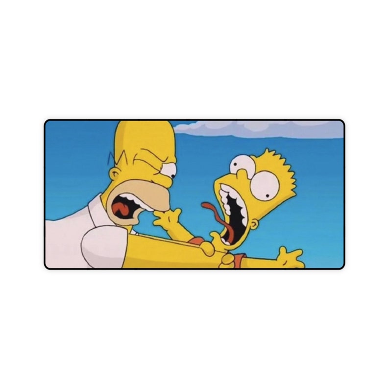 Tapis De Souris Simpson, Simpson Homer Bart Mouse Pad, Accessoire De ...