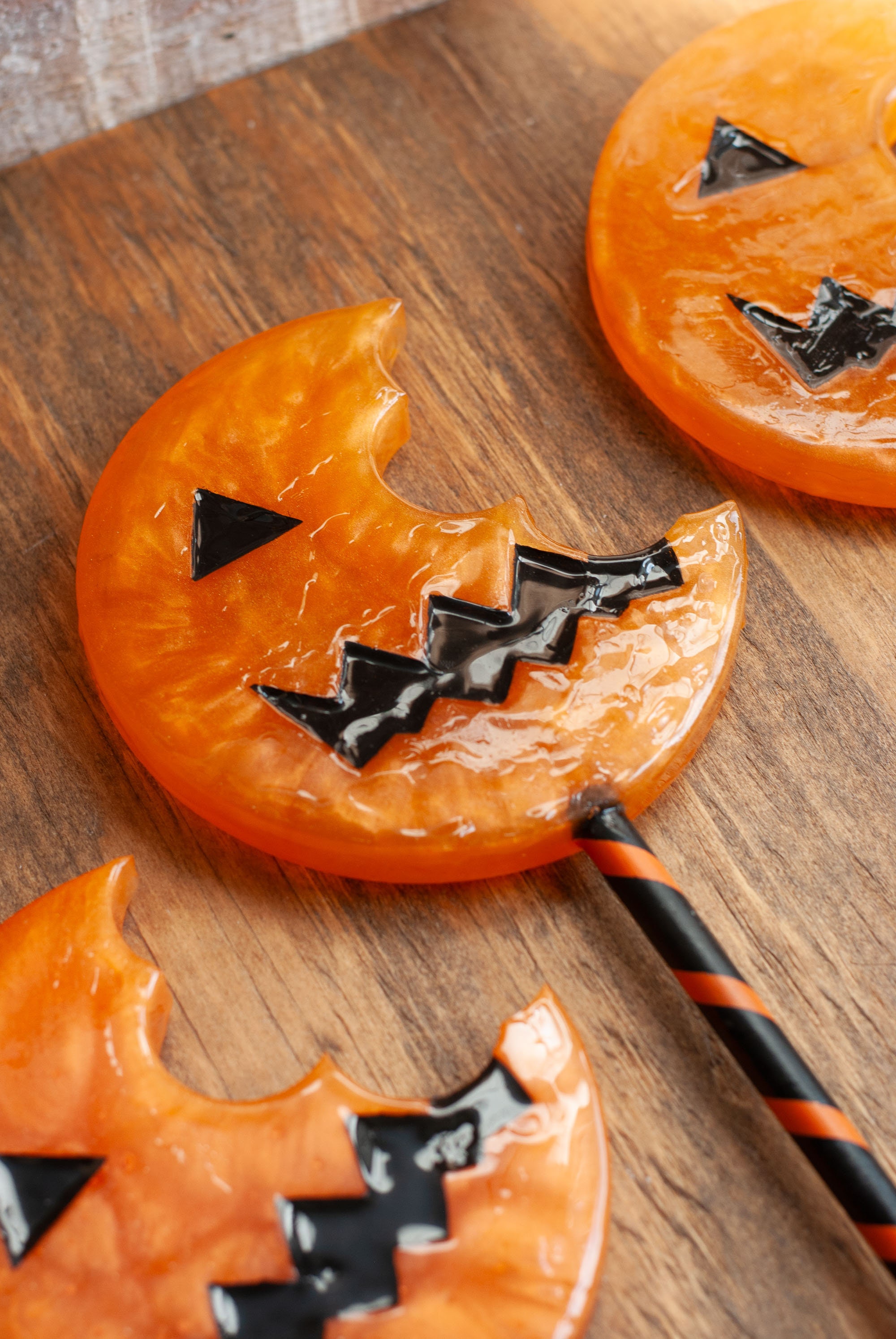 Horror Pumpkin Lollipop Prop | Horror Decor and Costume Prop | Gifts ...
