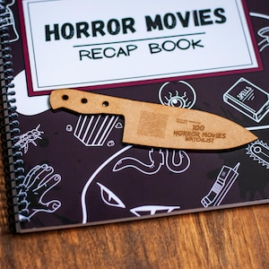 Horror Movies Recap Book - Horror Movie Review Book for Horror Fans ...