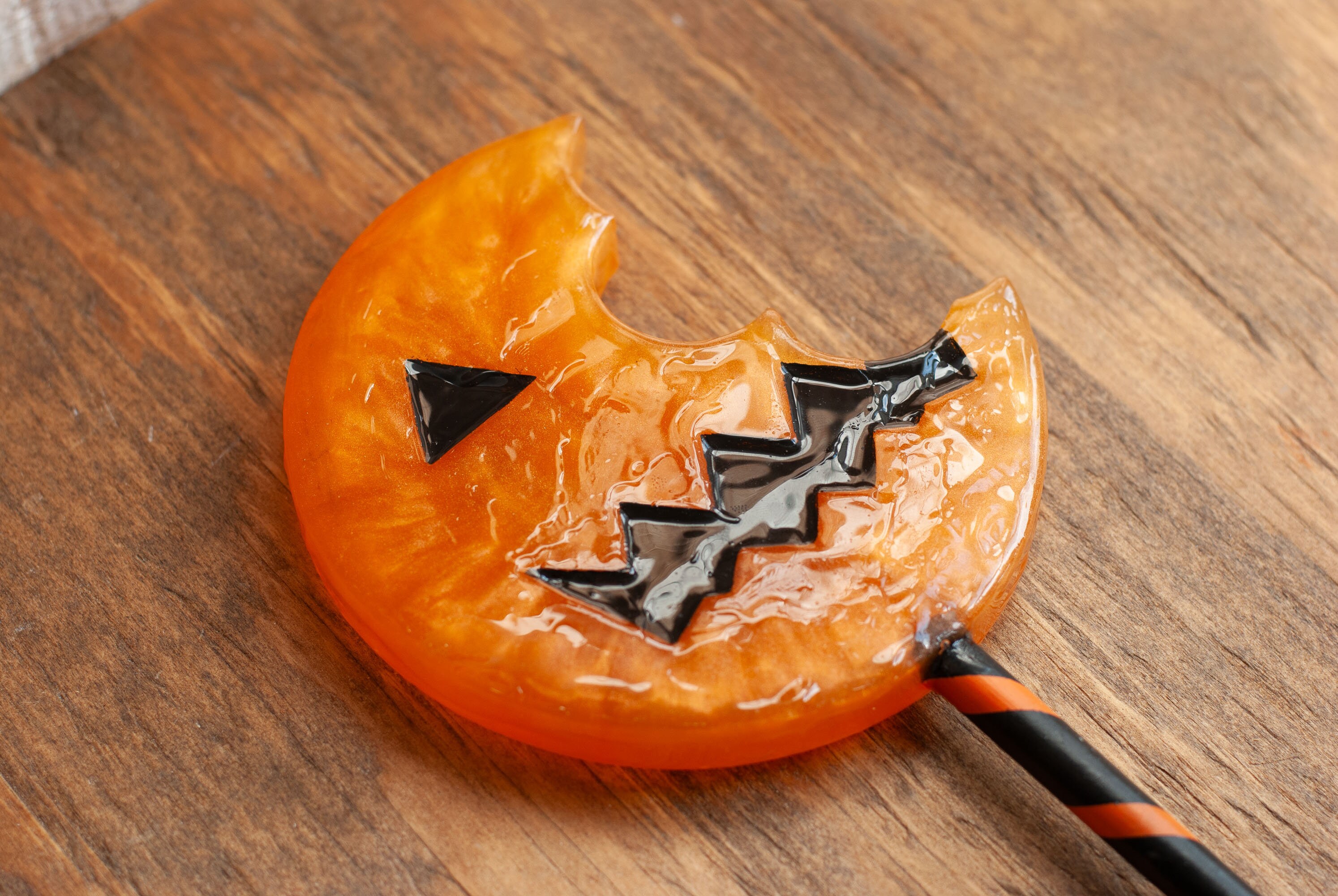 Horror Pumpkin Lollipop Prop | Horror Decor and Costume Prop | Gifts ...
