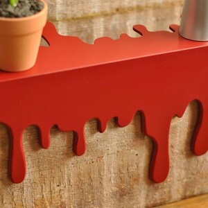 Blood Drip Shelf Decor | Horror-themed Shelf Sitter | Macabre Decor for ...