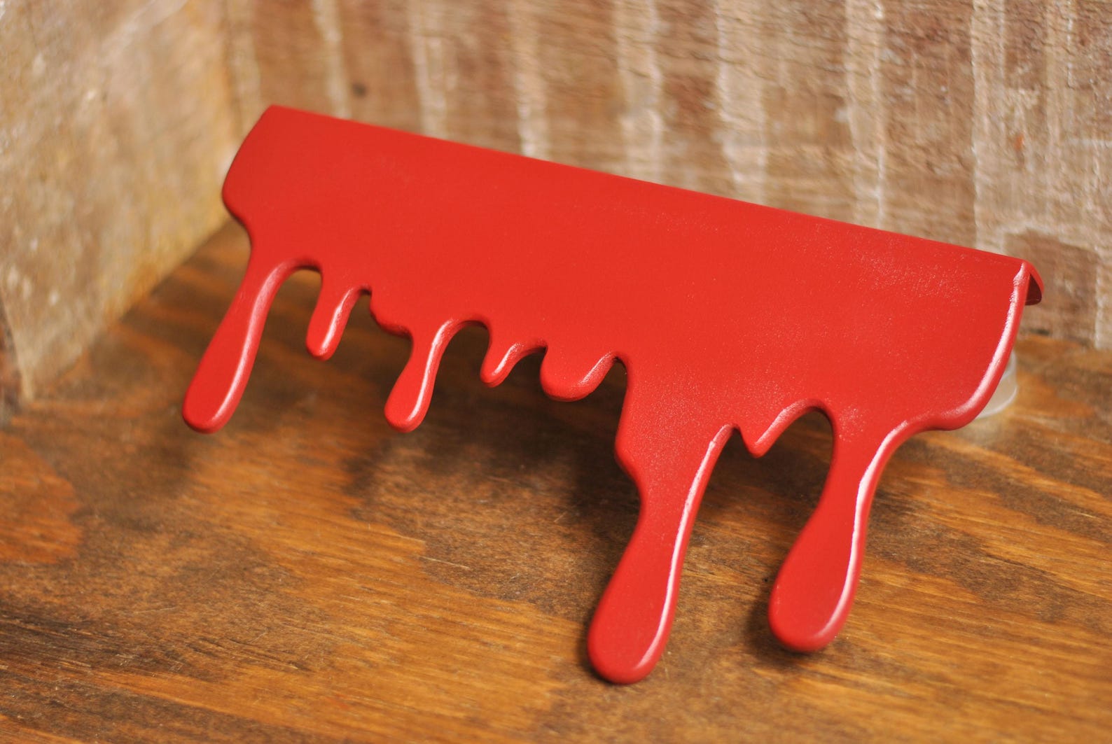 Blood Drip Shelf Decor | Horror-themed Shelf Sitter | Macabre Decor for ...