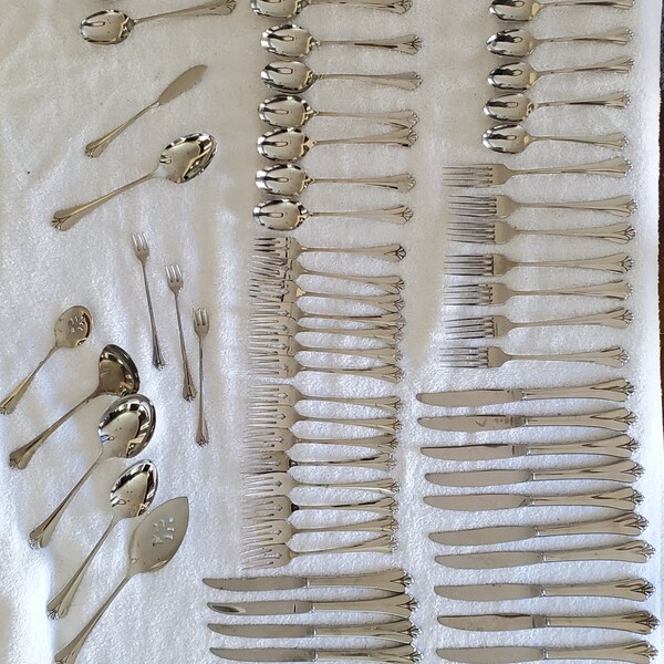 Royal Flute Flatware - Etsy