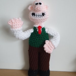 Wallace & Gromit Crochet Figures. Wallace, Gromit, Shaun the Sheep and ...