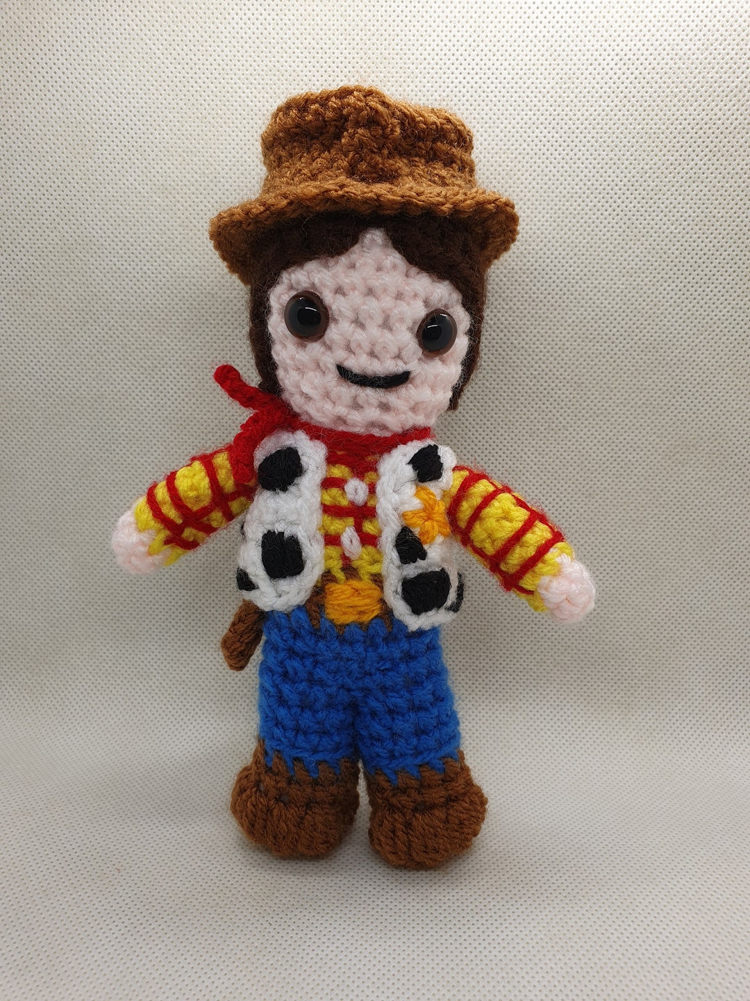 Woody From Toy Story. Hand Crochet Doll, 15cms Tall - Etsy