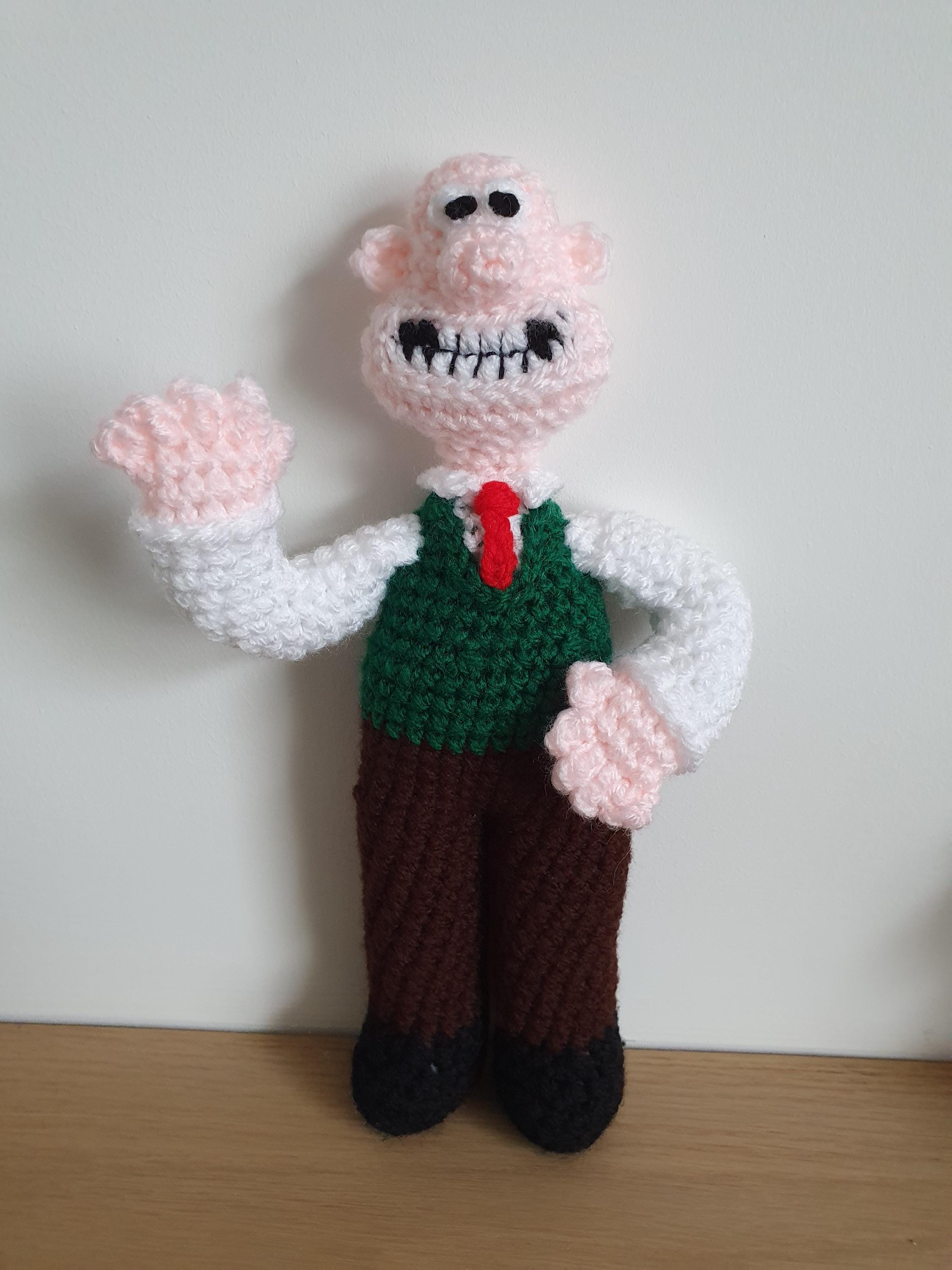 Wallace & Gromit Crochet Figures. Wallace, Gromit, Shaun the Sheep ...