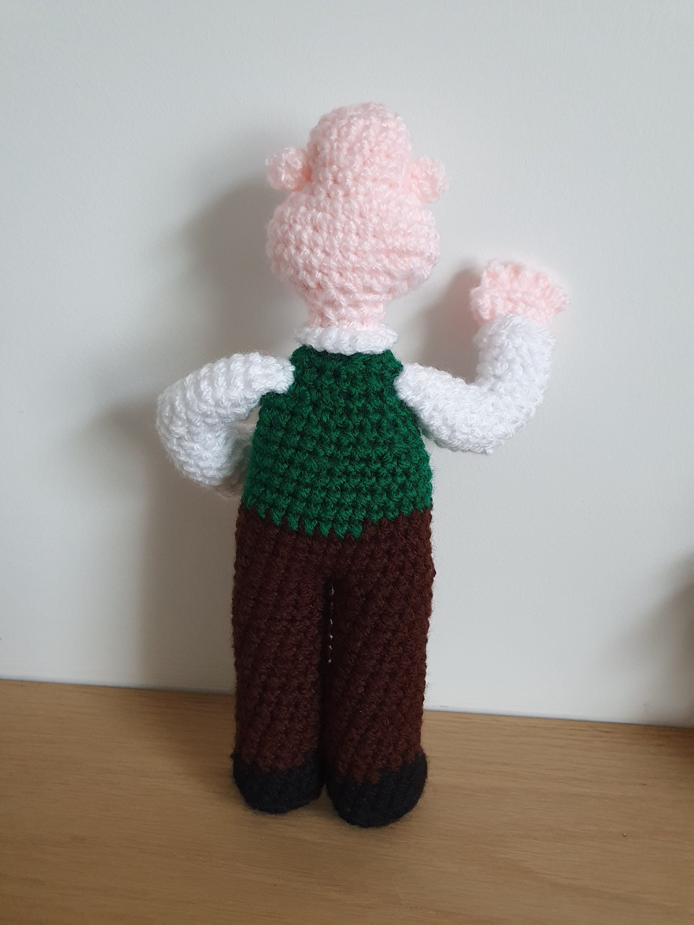 Wallace & Gromit Crochet Figures. Wallace, Gromit, Shaun the Sheep and ...