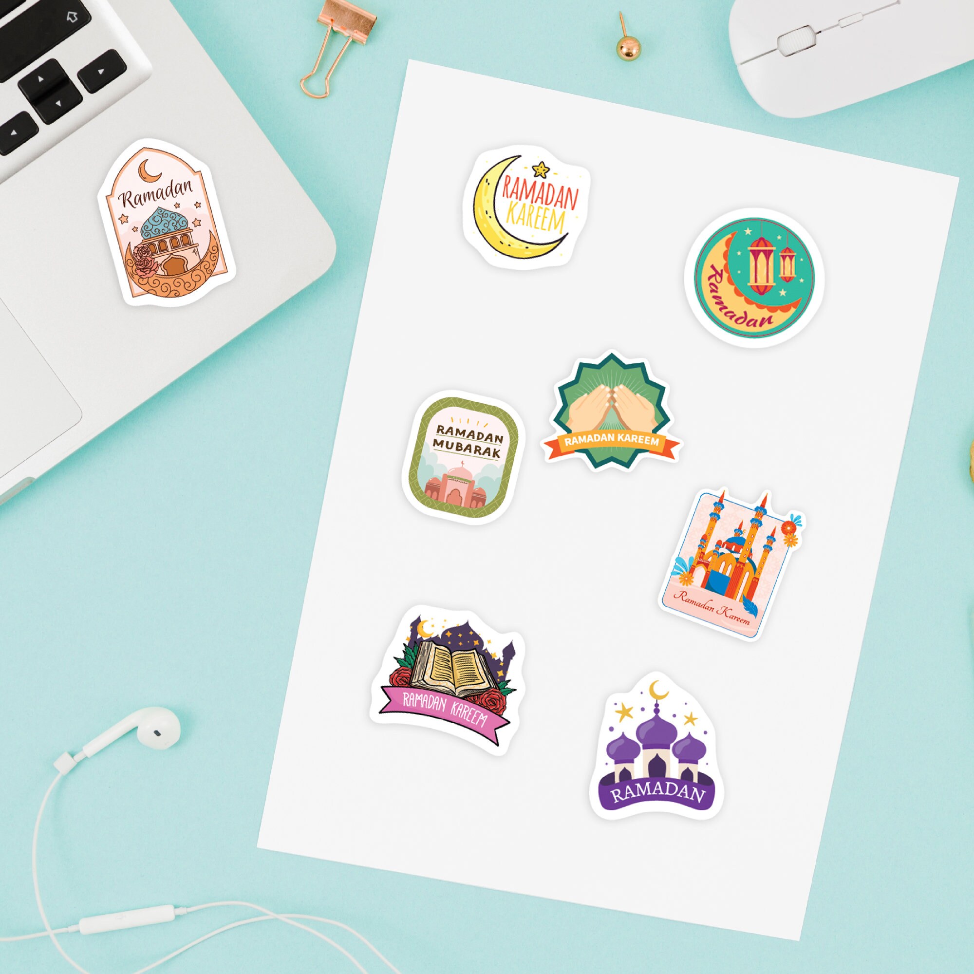 Beautiful Islamic Stickers for Ramadan | Emotive Designs | Goodnotes ...