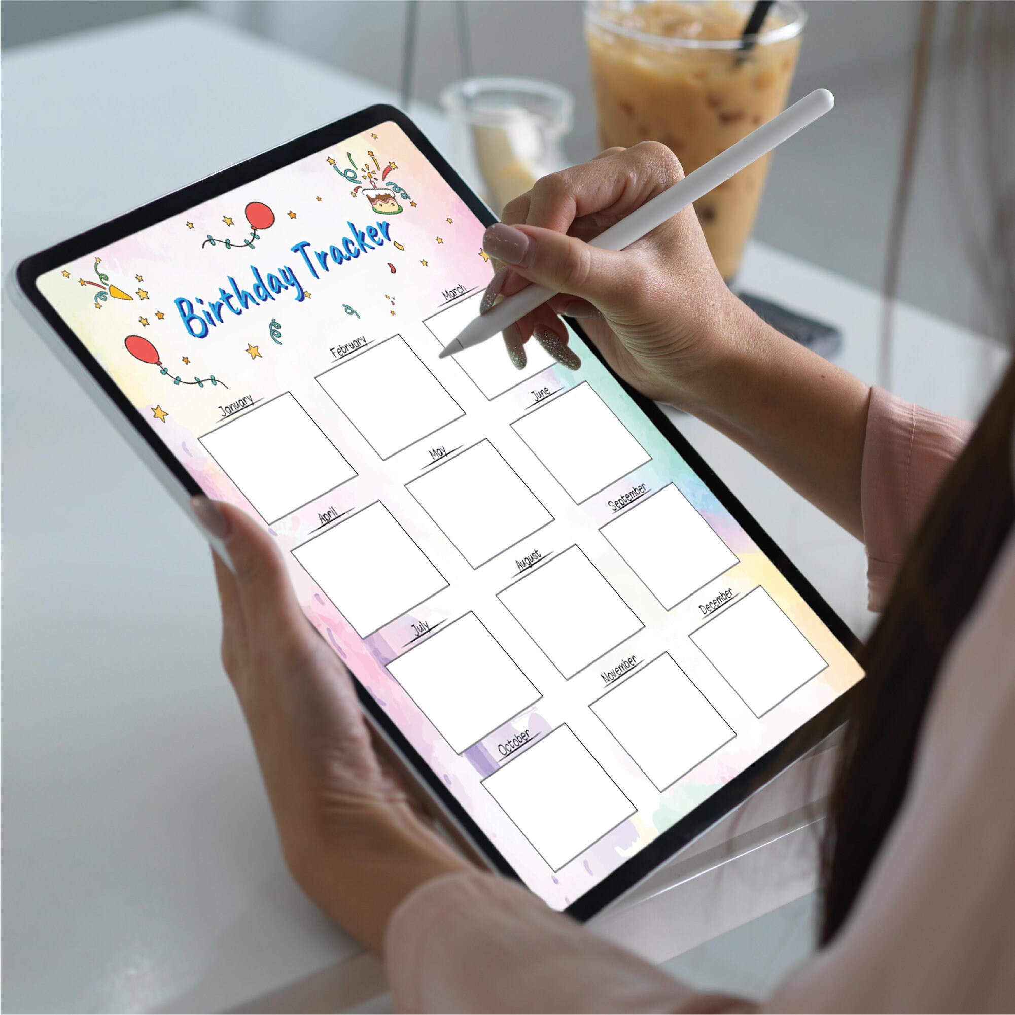 Birthday Tracker Birthday Anniversary Tracker Birthday Calendar ...