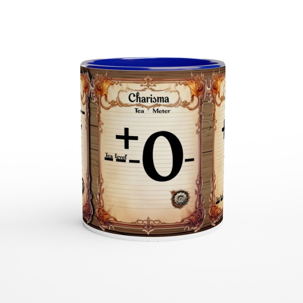 Charisma Check Rule 101 Tea First.. Dnd Gift Dm Coffee Nerdy Roleplay ...