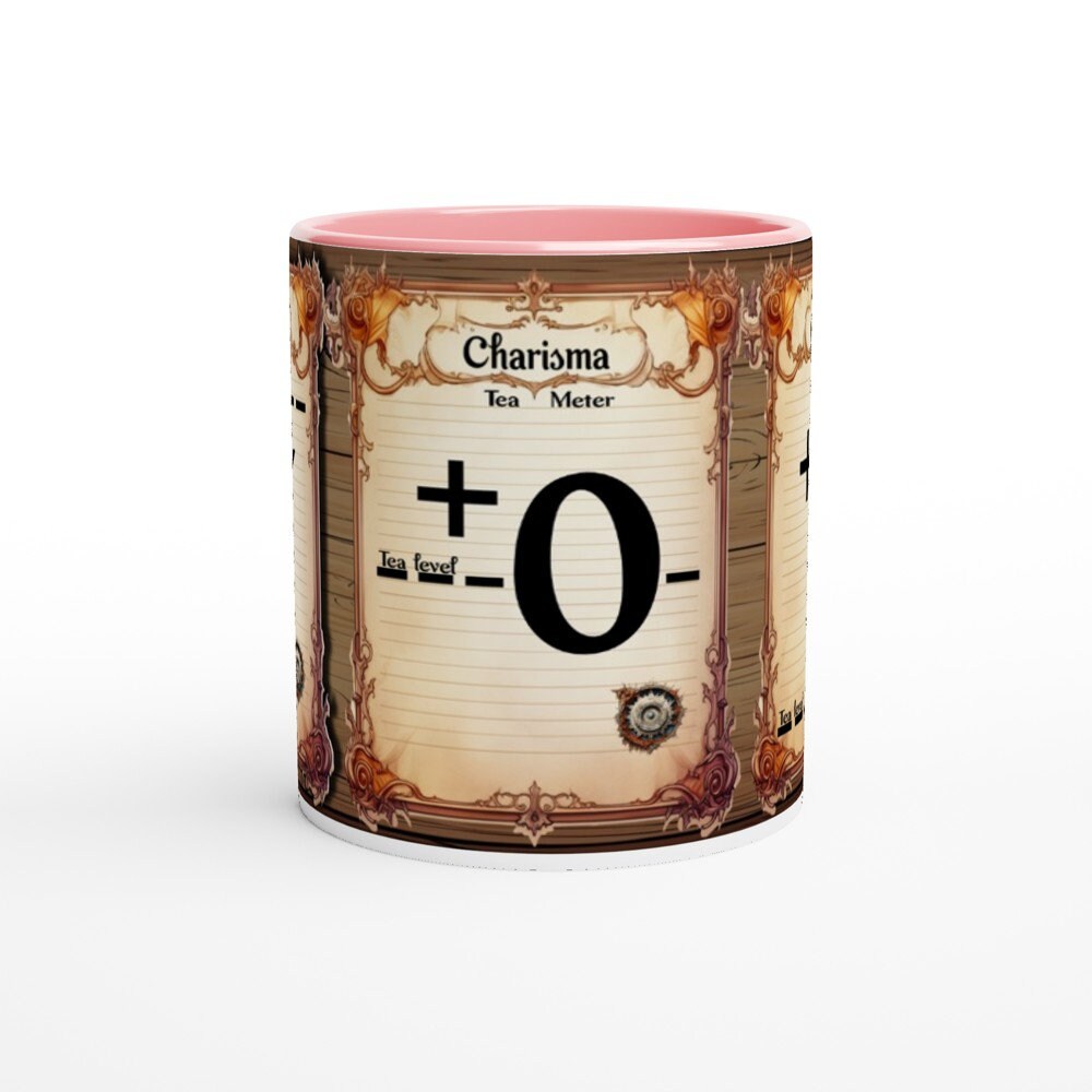 Charisma Check Rule 101 Tea First.. Dnd Gift Dm Coffee Nerdy Roleplay Dungeons RPG Funny ...