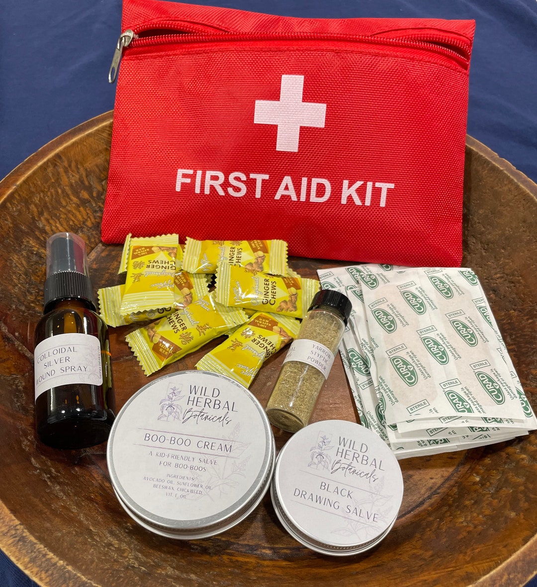 Herbal First Aid Kit - Etsy