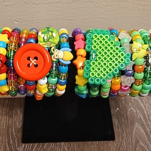 8 Random Decora Rainbow Kandi Bracelets - Etsy