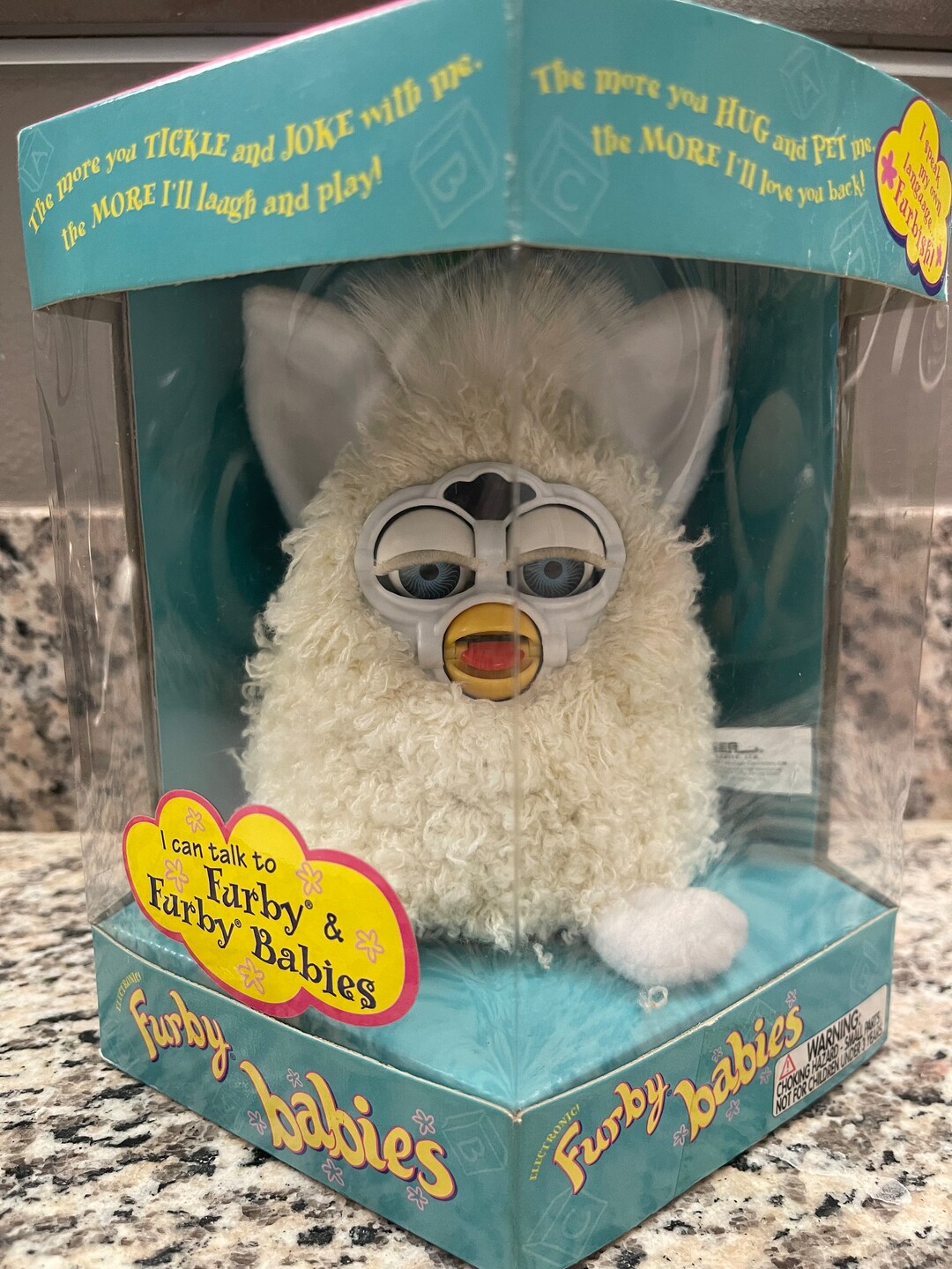 1990 Furby Babies White Lamb Fur - Etsy