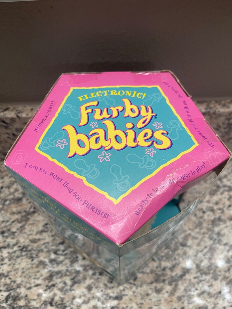 1990 Furby Babies White Lamb Fur - Etsy