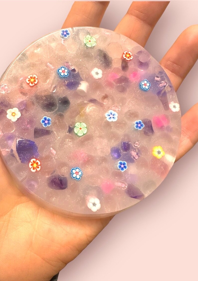 Fields of Flowers Picky Pad With Real Gemstones and Beads Sensory Toy ...