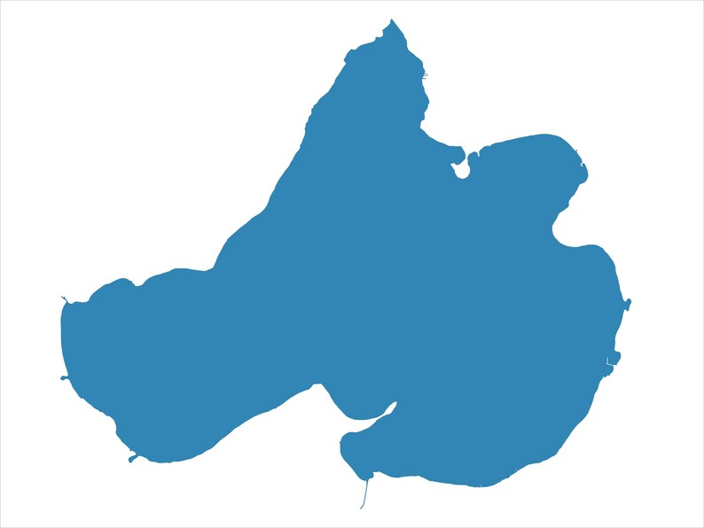 Paquete digital PNG JPG SVG del lago Mendota y el lago Chippewa ...