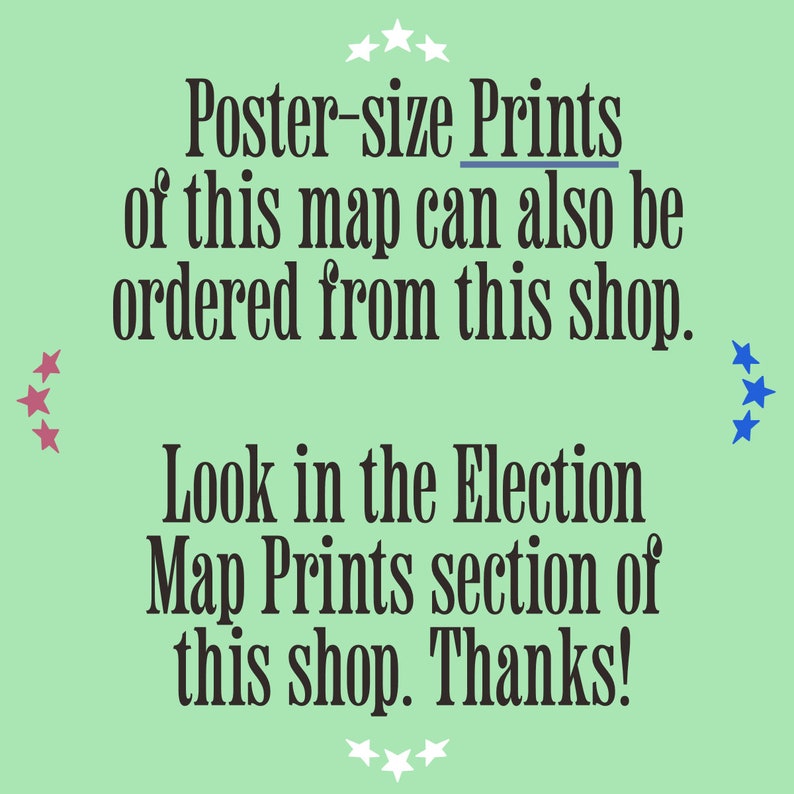 DOWNLOAD 2024 US Presidential Election Results Map. Elegantly Textured ...