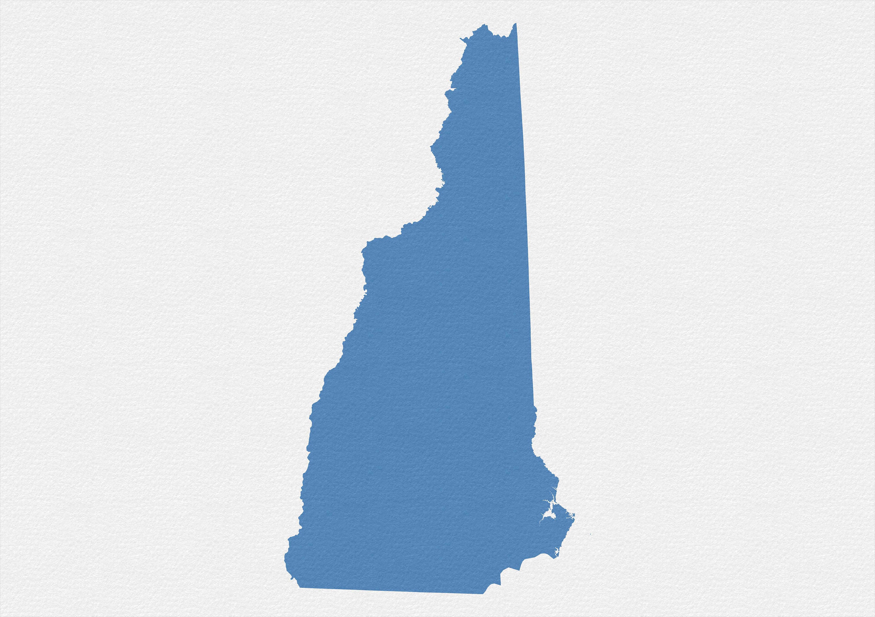 New Hampshire Map Bundle: Styles Include Simple, Detailed, Rich ...