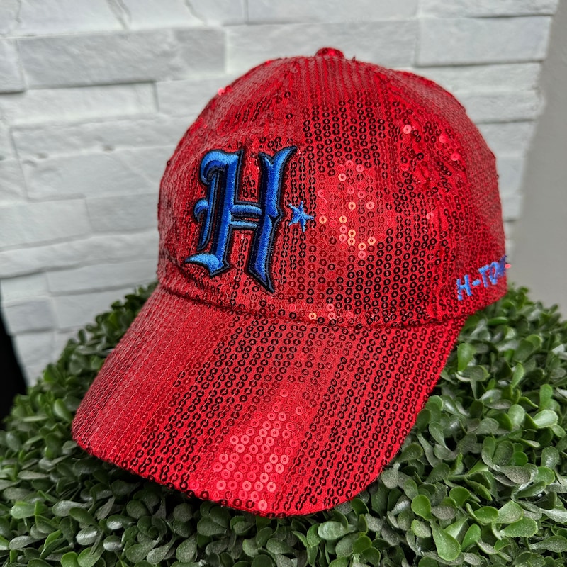 Sequin Texans Hat - Etsy