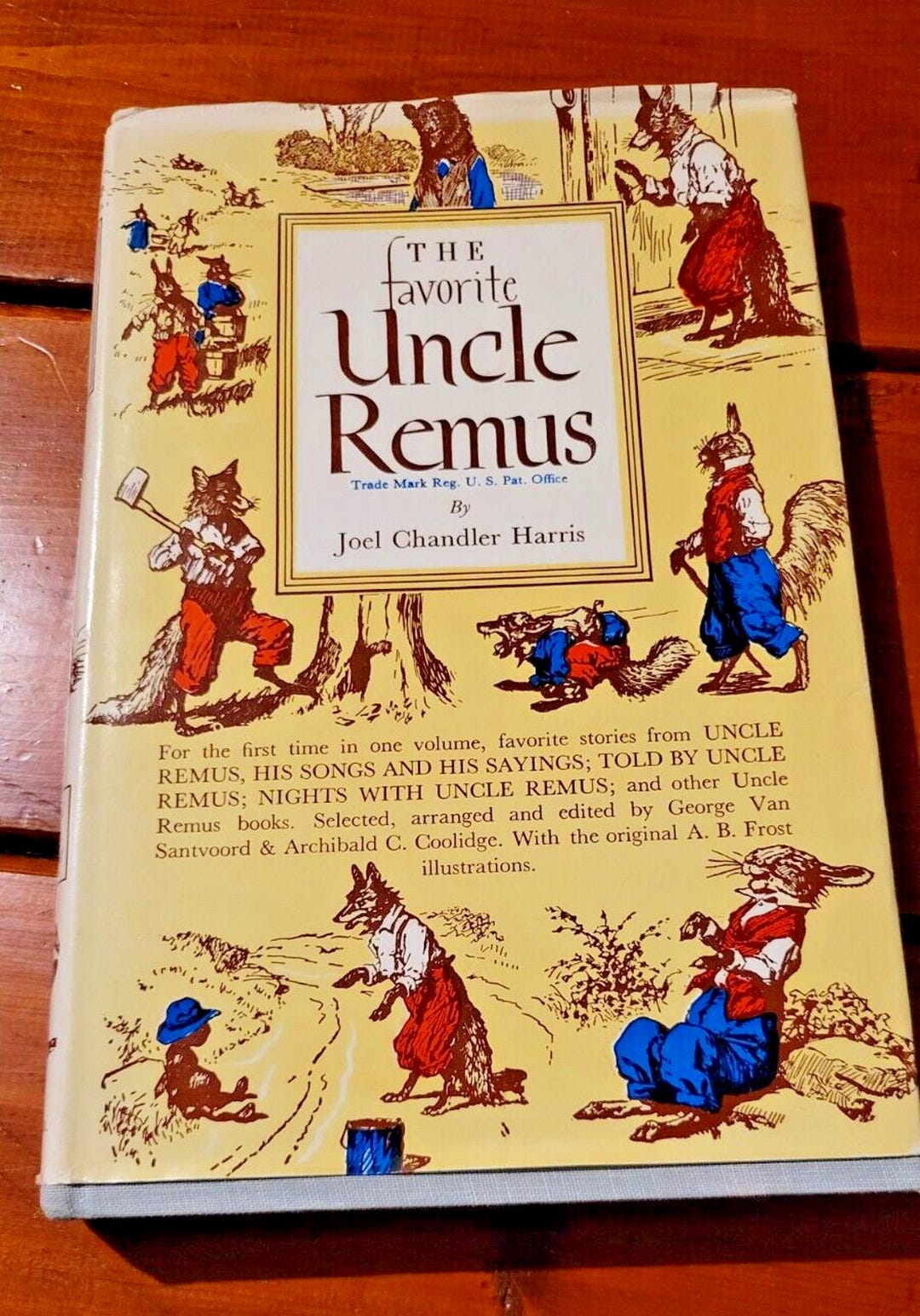 1948 the Favorite Uncle Remus Stories Joel Chandler Harris Vintage ...