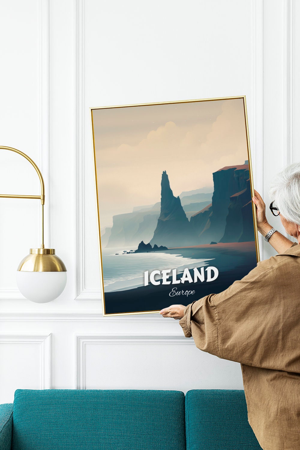 Iceland Travel Poster Wall Art Print Iceland Poster Printable Home ...