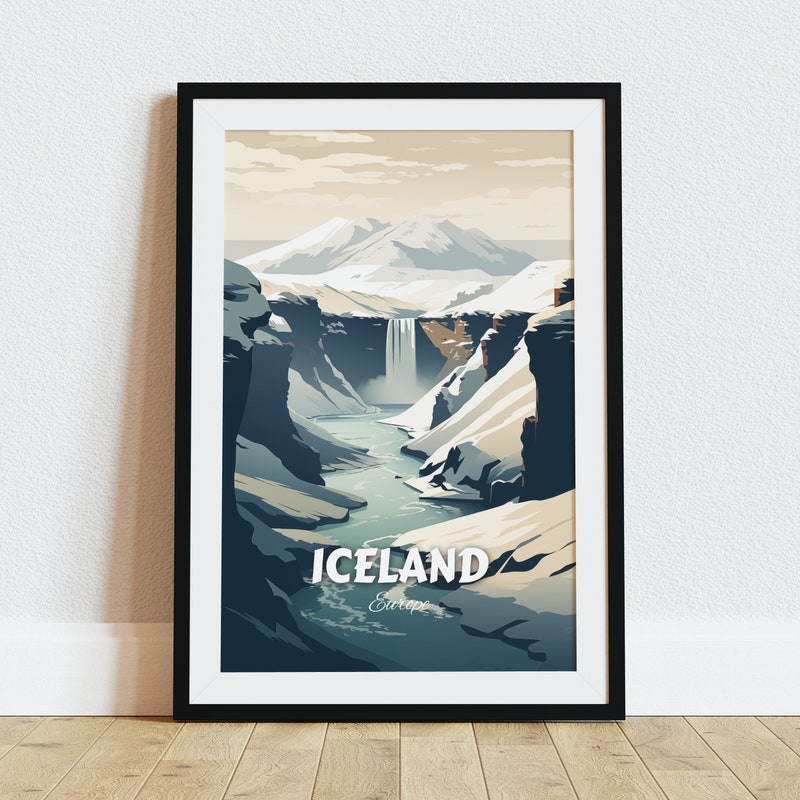 Iceland Poster - Etsy