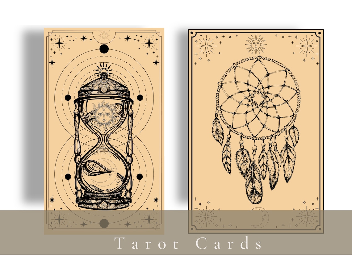 Tarot Card Deck Printable | Tarot Cards | Tarot Cards Print | Tarot ...
