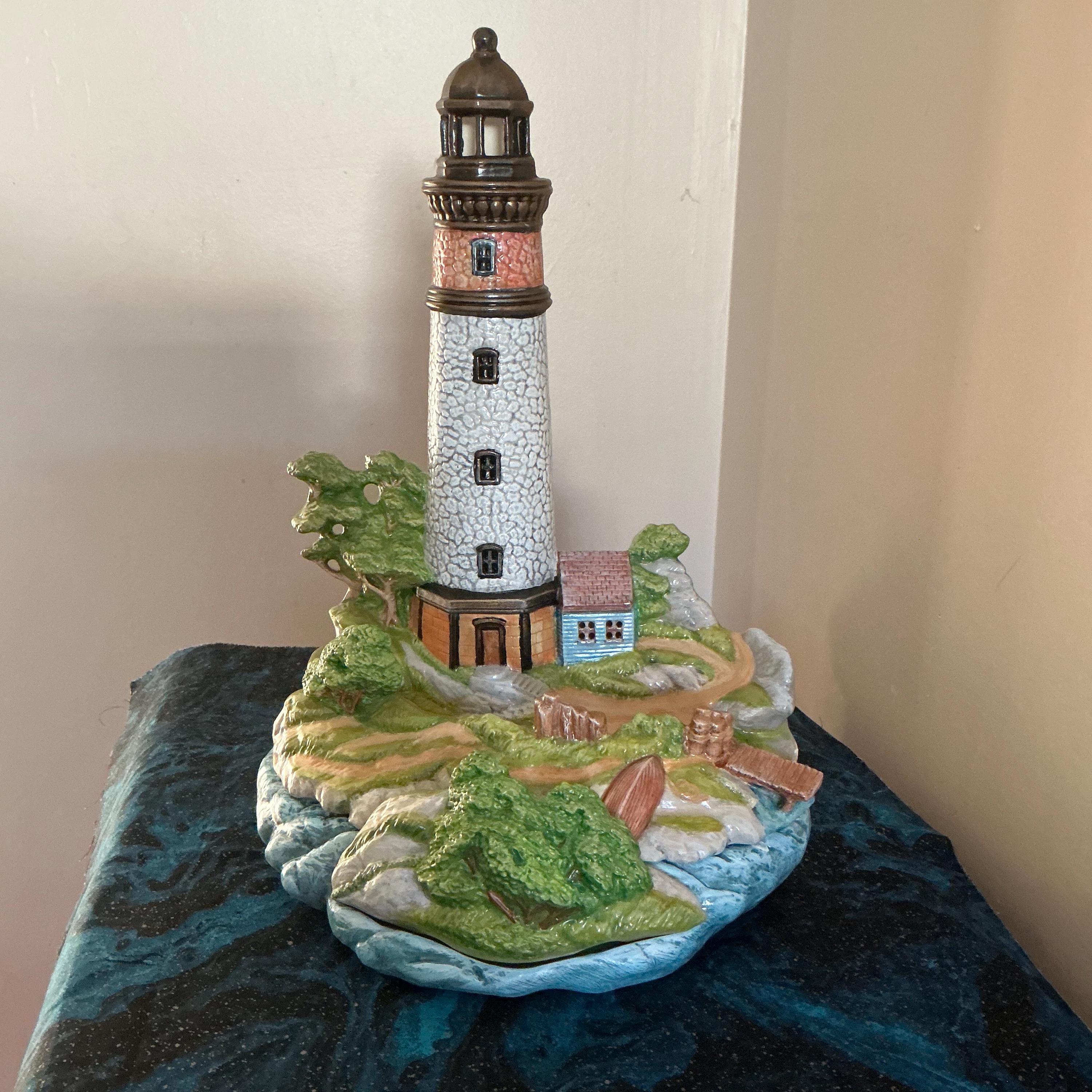 Handpainted Large Ceramic Tampa Bay Lighthouse - Etsy
