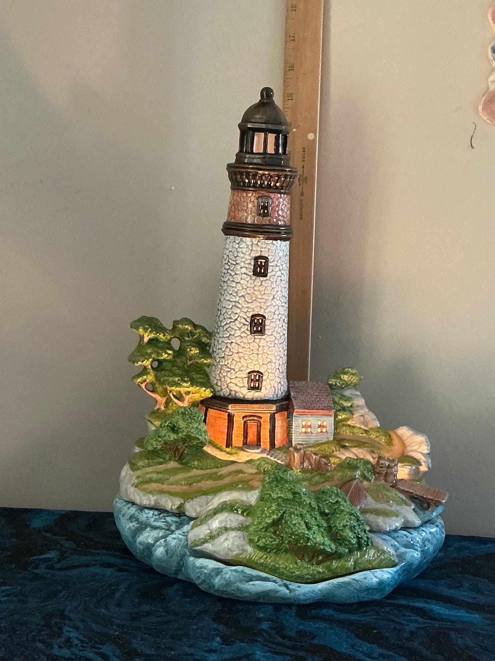 Handpainted Large Ceramic Tampa Bay Lighthouse - Etsy