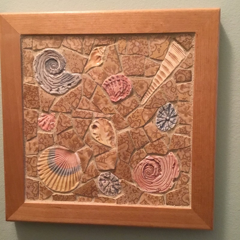 Tile Mosaic Beach Seashore - Etsy