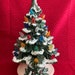 Glazed Nowell 10 Christmas Tree With Fired Snow - Etsy