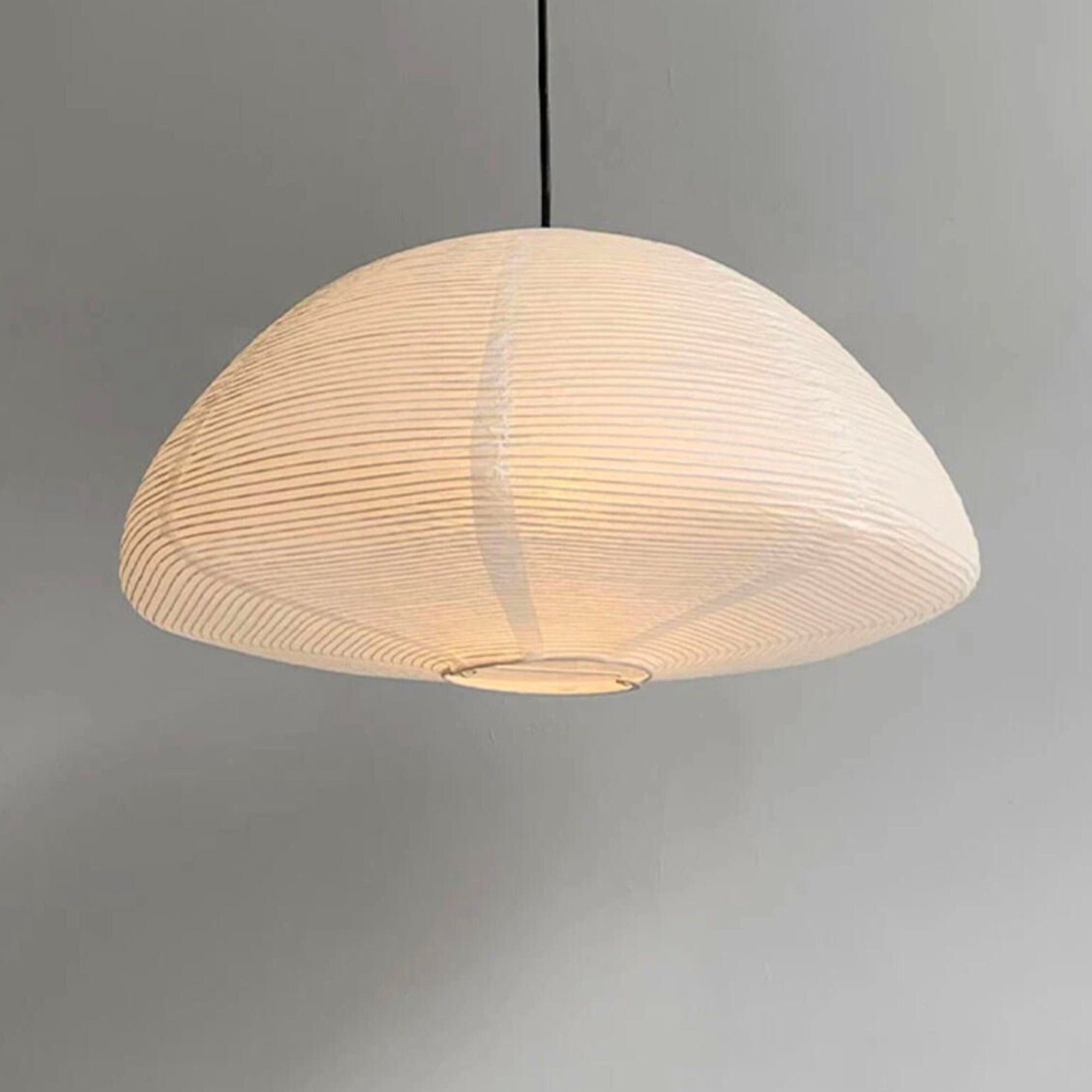 Linen Hanging Lamp, Light Shade, Linen Pendant Light, Handmade Pendant ...