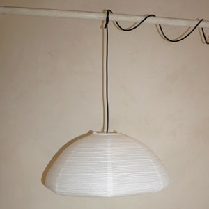 Linen Hanging Lamp, Light Shade, Linen Pendant Light, Handmade Pendant ...