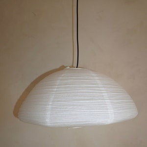 Linen Hanging Lamp, Light Shade, Linen Pendant Light, Handmade Pendant ...