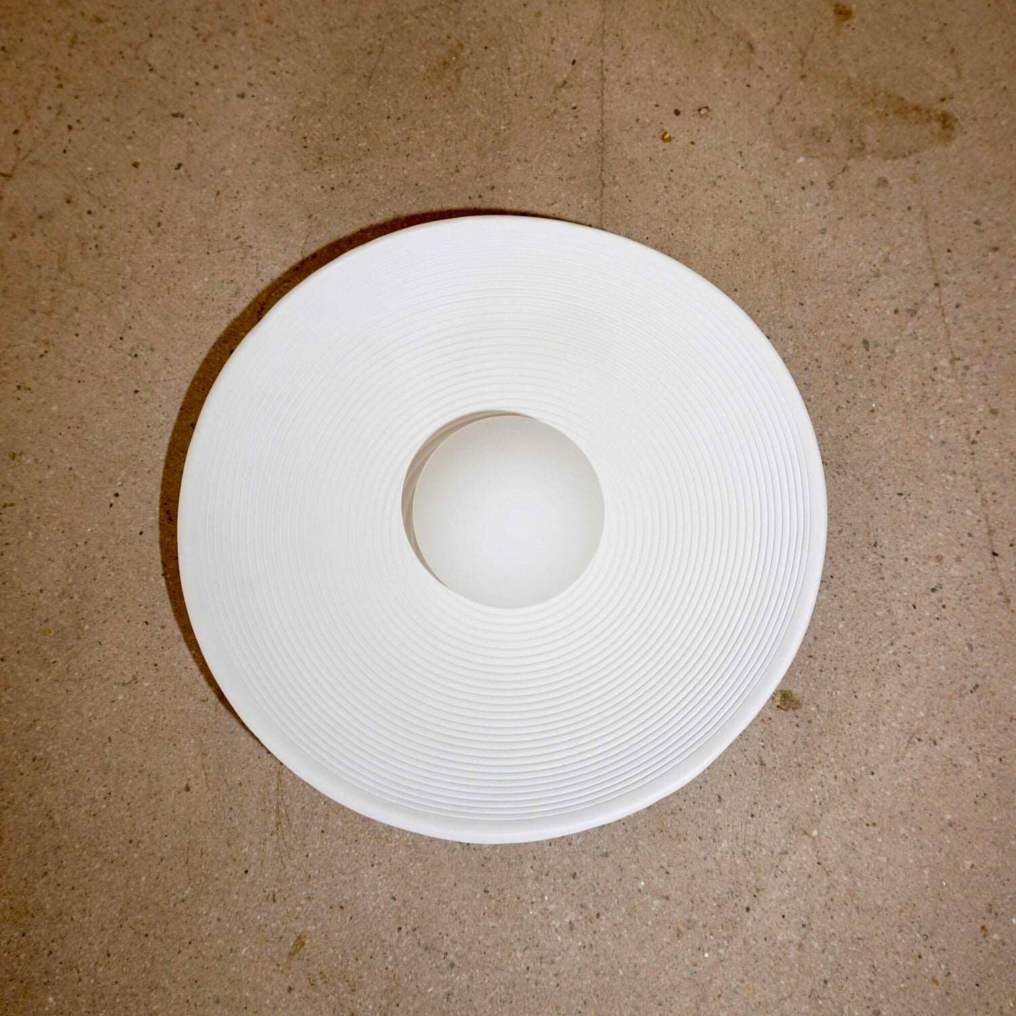 Resin Sconce/flush Mount Lamp Minimalist Rustic & White Lighting ...