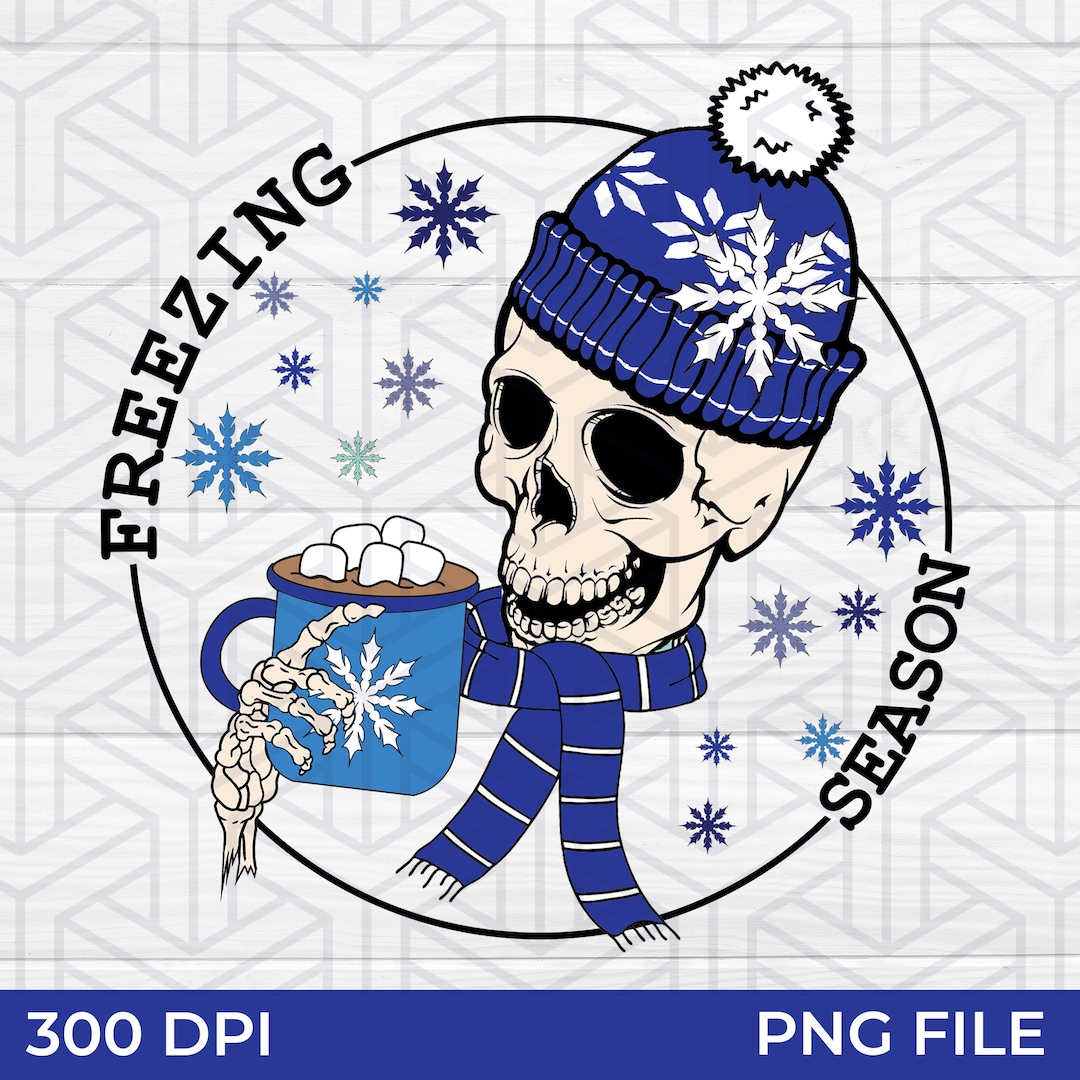 Freezing Season Png Sublimation Download Printable - Etsy