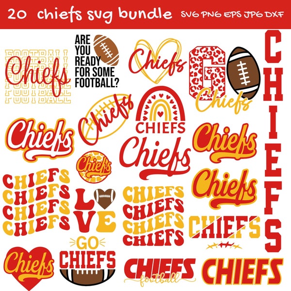 Chiefs Svg - Etsy